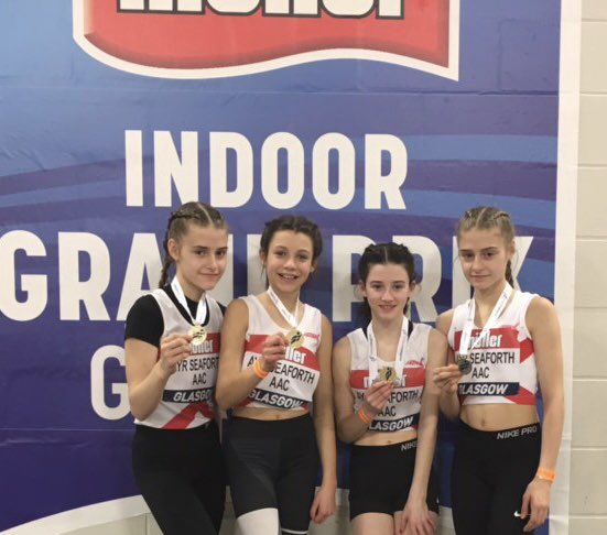 U13 Girls Jenna Beswick, Libby White, Erin Ramsay, Eve Beswick – Ayr ...